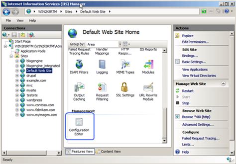 Scripting Url Rewrite Module Configuration Ruslany Blog