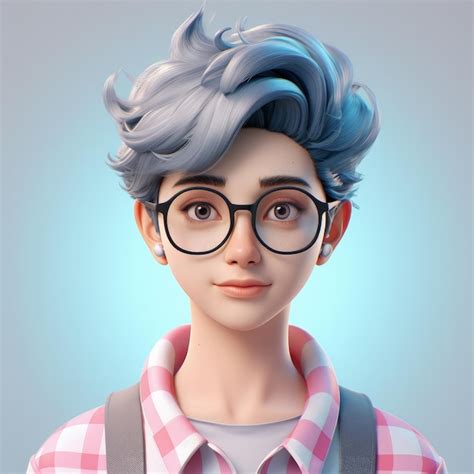Premium Photo A Nonbinary Avatar Picture