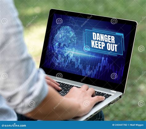 Inspiration Showing Sign Danger Keep Out Business Approach Warning Restriction Forbidden Keep