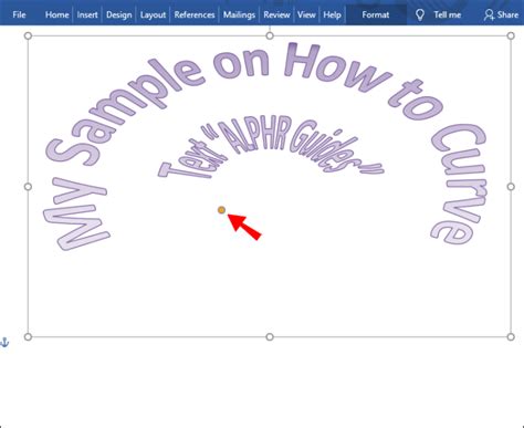 How To Curve Text In Microsoft Word