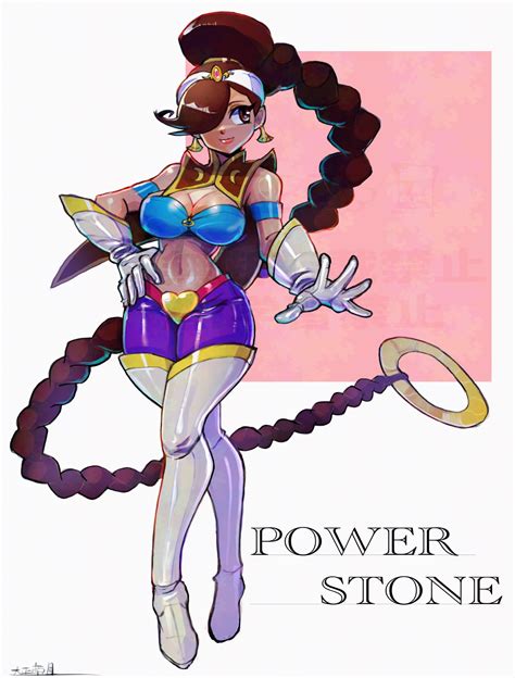 Oomasa Teikoku Rouge Power Stone Power Stone Highres 1girl