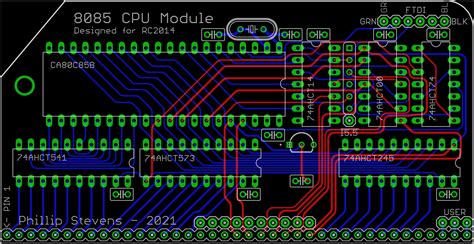 8085 Cpu Module Pcb From Feilipu On Tindie 8085 Cpu Module Pcb From Feilipu On Tindie