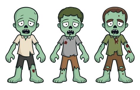 Zombie Illustration Cartoon