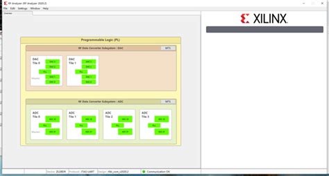 Adcdac Tiles On Rf Analyzer Display Disabled