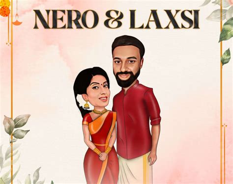 Draw Beautiful Couples Caricature By Nithudan Fiverr