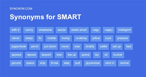 Another Word For Smart Synonyms And Antonyms