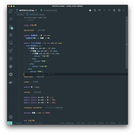 Github Korosuke Vdmpp Vscode Extension Smart Linting And Syntax Highlighting Rough For