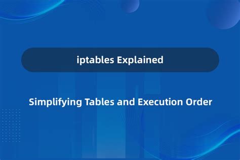 Understanding Iptables Jimmy Song