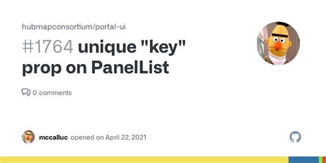 Unique Key Prop On Panellist · Issue 1764 · Hubmapconsortiumportal Ui · Github