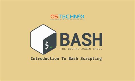 Introducción A Bash Scripting Ostechnix Muylinux