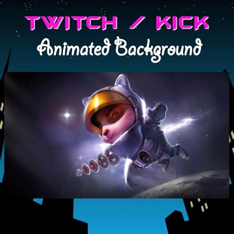 Teemo Animated Screen Emote Lol Screen Animated Screen Twitch Screen