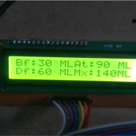 Display Screen Of Digital Fuel Level Indicator Download Scientific Diagram
