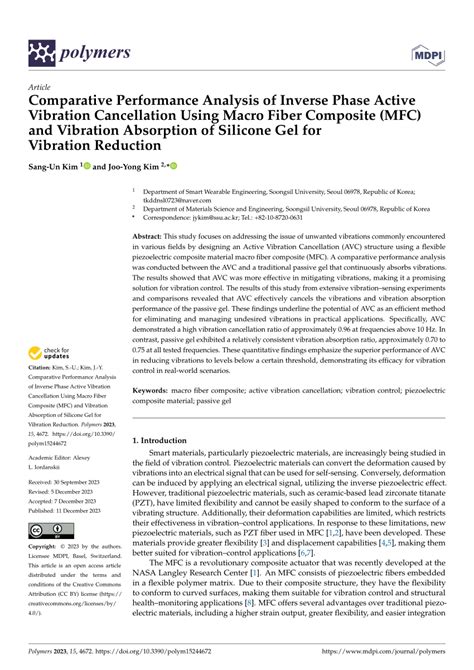 Pdf Comparative Performance Analysis Of Inverse Phase Active Vibration Cancellation Using