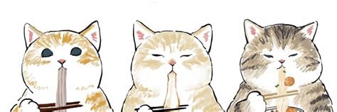 Cute Cat Twitter Headers With Minimalistic Art