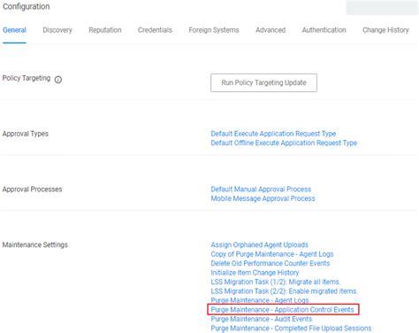 Purging Action Items Table