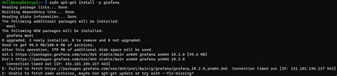I Cannot Able To Install Grafana On Raspberry Pi Installation Grafana Labs Community Forums