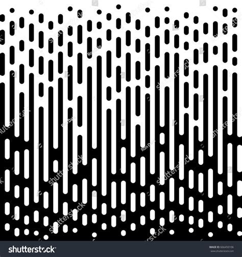 Vector Halftone Transition Abstract Wallpaper Pattern Stock Vector