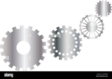 Cogs Turning Stock Vector Images Alamy