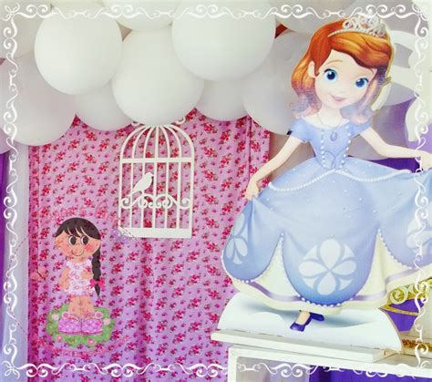 Fazendo Arte Decoração Princesa Sofia