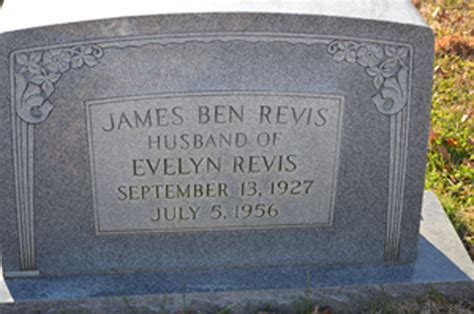James Benjamin Ben” Revis 1927 1956 Find A Grave Memorial