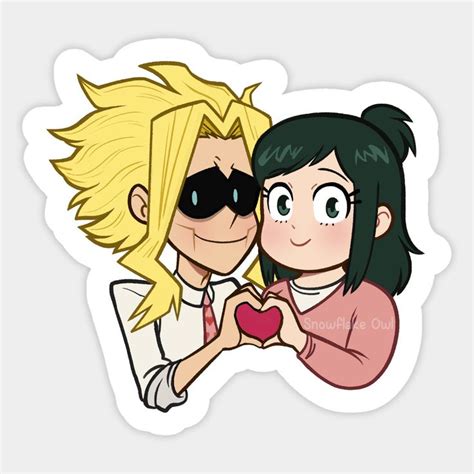 All Might X Inko Midoriya By Snowflakeowl Anime Chibi Stranger
