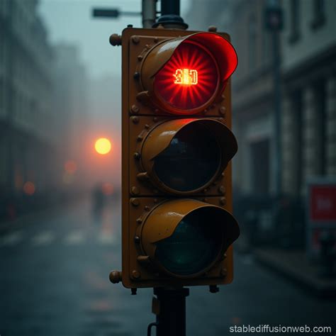 Warning Signal Visualization Stable Diffusion Online