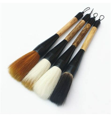 서예붓 문방사우 초대형 전통 브러시 페인팅 커플 족제비 모직 곰 호퍼 모양의 아트 문구 티몬