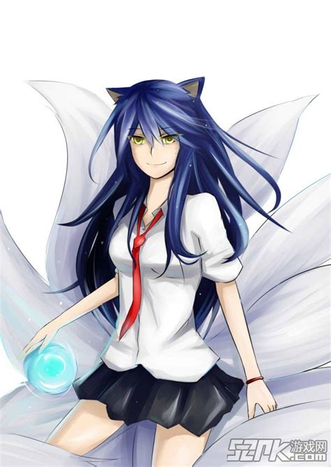 一只猴子和一只狐狸 Lol阿狸手绘美图lol漫画手绘52pk英雄联盟专区