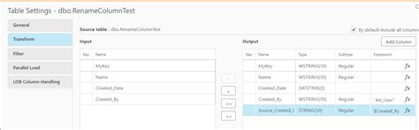 Qlik Replicate Transformation Rename Field Limi Qlik Community