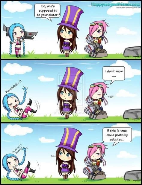 Caitlyn Jinx And Vi League Of Legends