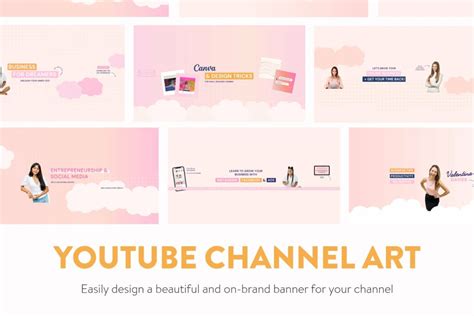 Youtube Branding Templates Pack MasterBundles