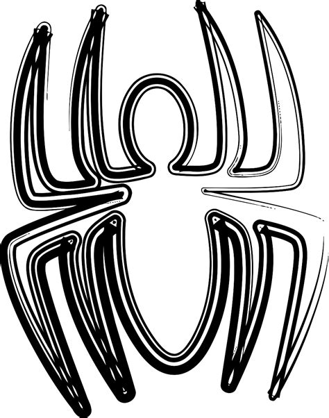 Download Ffff00 Sketched Spider Svg Freepngimg