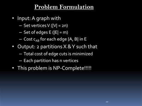 Vlsi Physical Design Automation On Partitioning Pptx