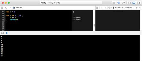 Xcode Playground Timeline Empty Stack Overflow
