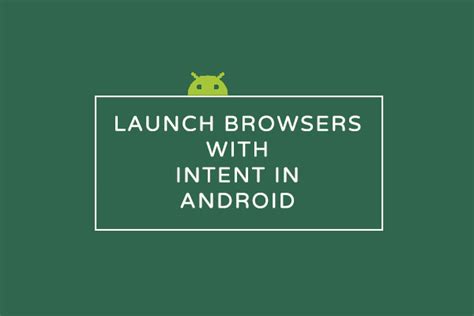 intents in android navigate to web pages within an app full code and