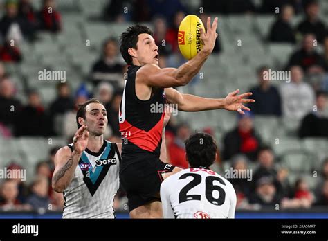 Melbourne Australia 01st July 2023 Sam Weideman Of Essendon During