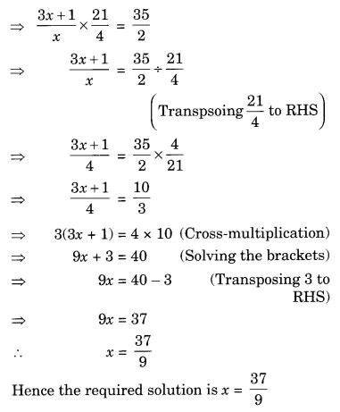 Linear Equations In One Variable Class 8 Worksheets With Answers Askworksheet