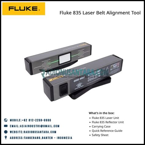 Fluke 835 Laser Belt Alignment Tool Radio Nusantara