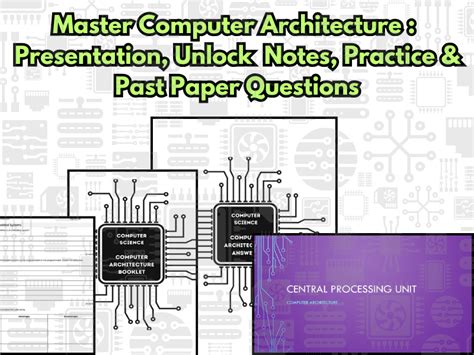 Ace Computer Architecture Igcse Practice And Revision Pack Teaching Resources