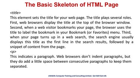 Topic 2 Html Basicspptx Topic 2 Html Basicspptx