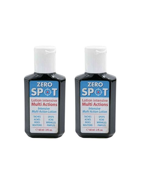 2 X Zero Spot Multi Actions Intensive Lotion 60ml Shop Today Get