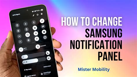 How To Merge Notification Panel And Quick Settings In Samsung Smartphones