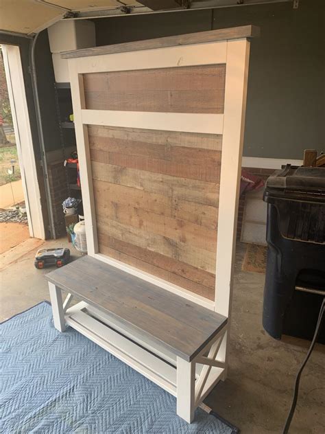 Rustic X Hall Tree Ana White