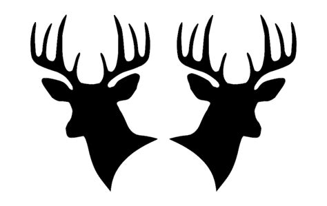 Deer Heads 00 1 Dxf File Free Download