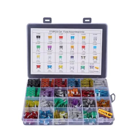 Assorted Fuse Box 272 Pcs Assorted Fuse Box 272 Pcs Royal Key Supply