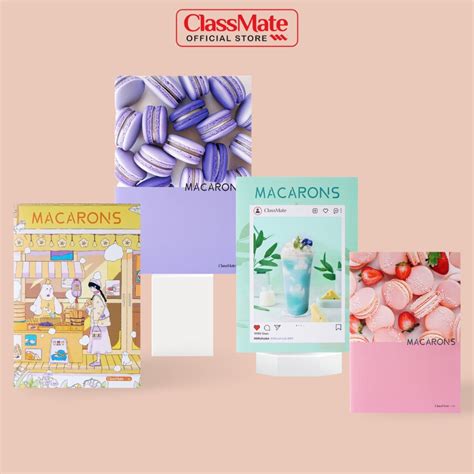 Vở Classmate Vở Viết 80120200 Trang B5 Bìa Thiết Kế Macarons Cán Mờ