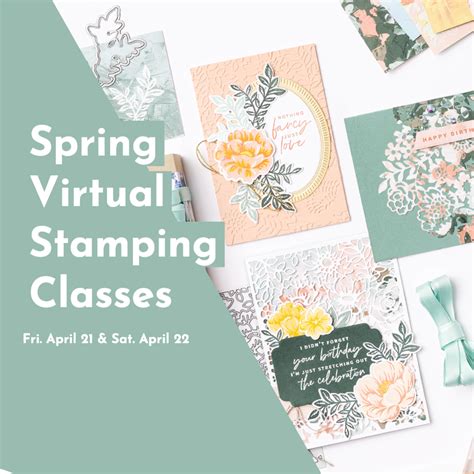 Virtual Spring Stamping Classes