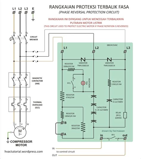 Phase Reversal Protection Relay Hermawans Blog Refrigeration And
