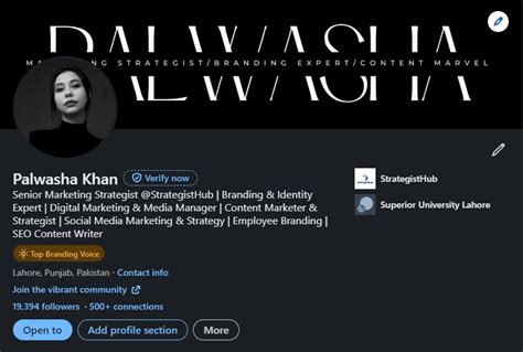 Palwasha Khan On Linkedin Topbrandingvoice Grateful Linkedinfam