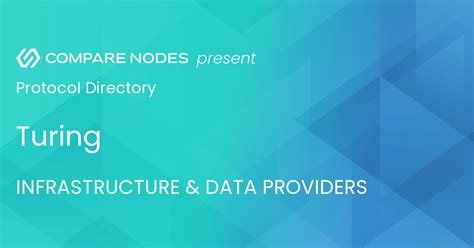Turing Directory Top 4 Turing Rpc Providers Nodes And Data Api